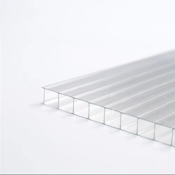 Roof Frosted Crystal Polycarbonate Sheet Twin Wall Polycarbonate Hollow ...