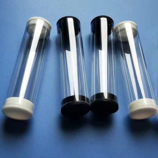 Custom Plastic Clear Cylinder Packaging Plastic Tube Round Container ...